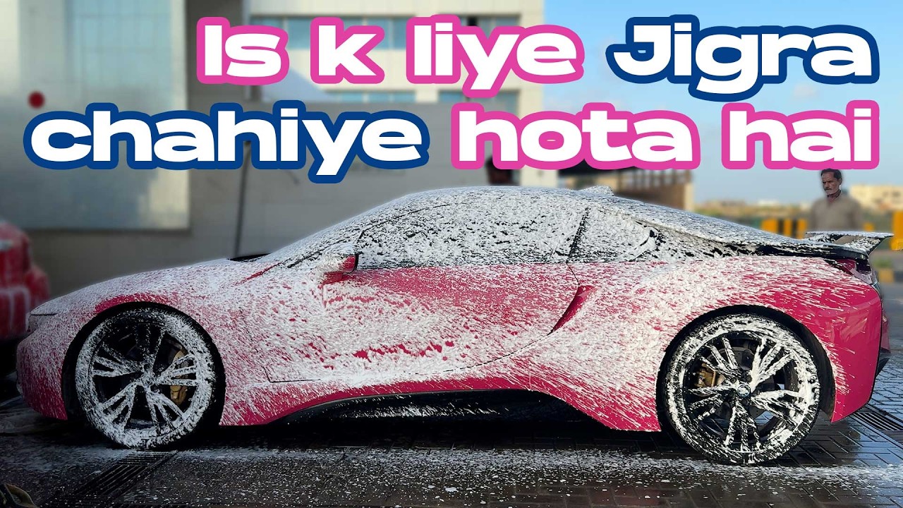 Pink BMW i8 Shoot Vlog - YouTube