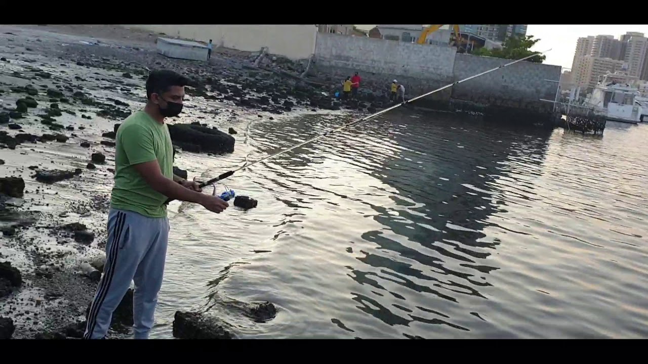 First attempt Fishing - YouTube