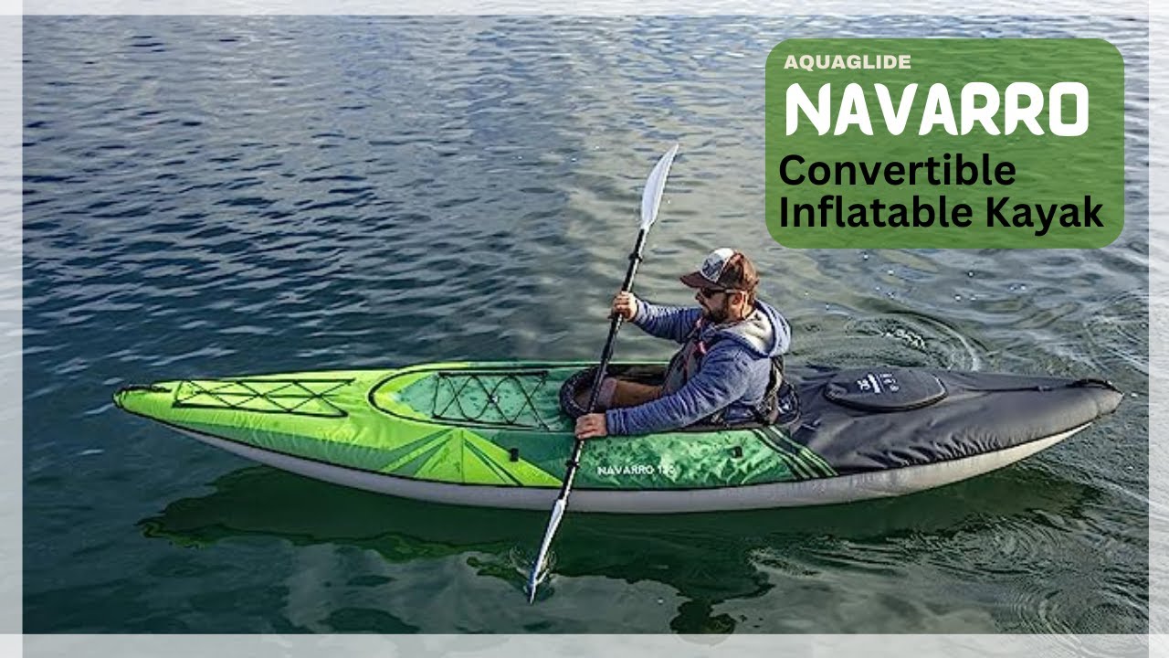 Kayak Equipment | Navarro Convertible Inflatable Kayak | Best Buy - YouTube