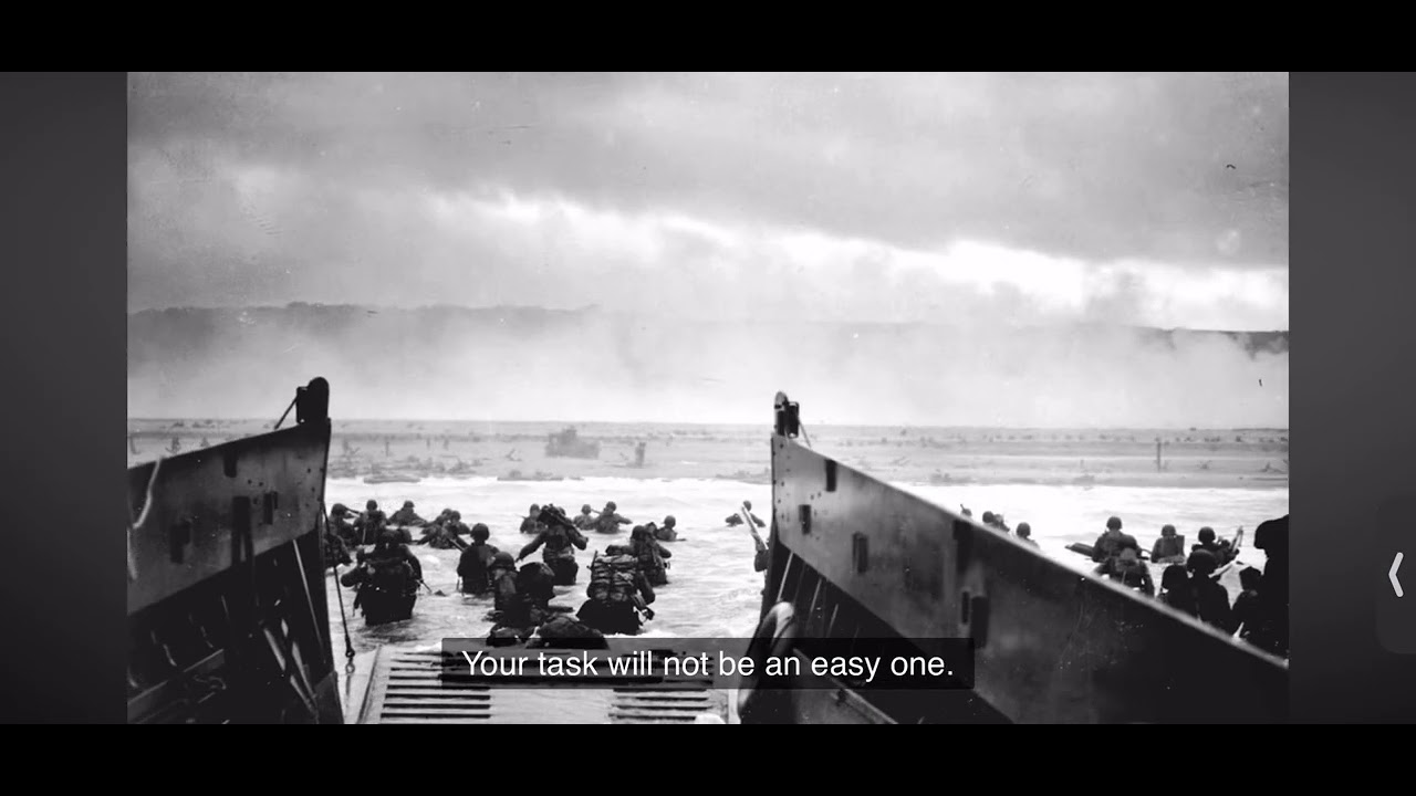 Dwight D Eisenhower's D-Day Speech. - YouTube