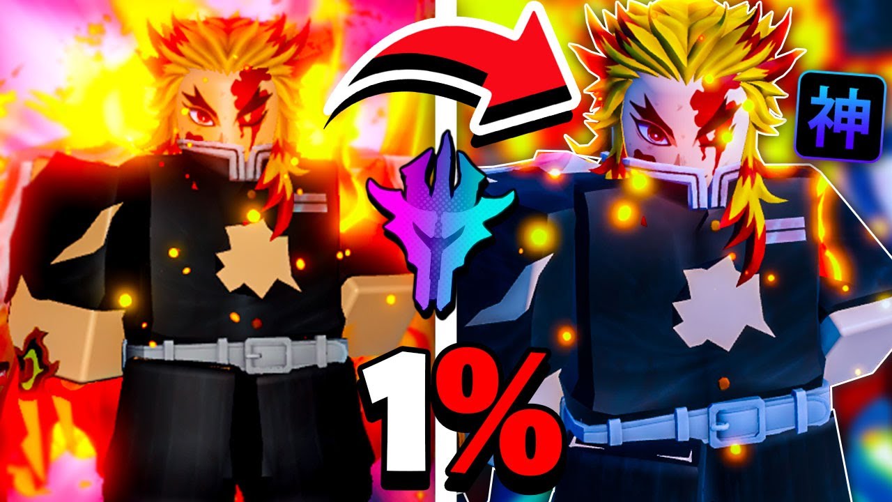 I Unlocked 1% RENGOKU Kyojuro On Anime Vanguards - YouTube
