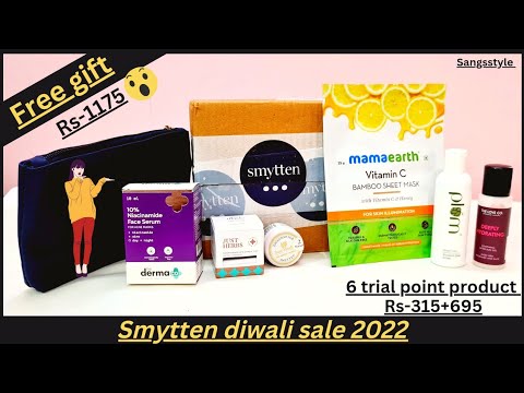 Smytten Diwali offer 2022 trial box only 199 rupees||Smytten diwali ...