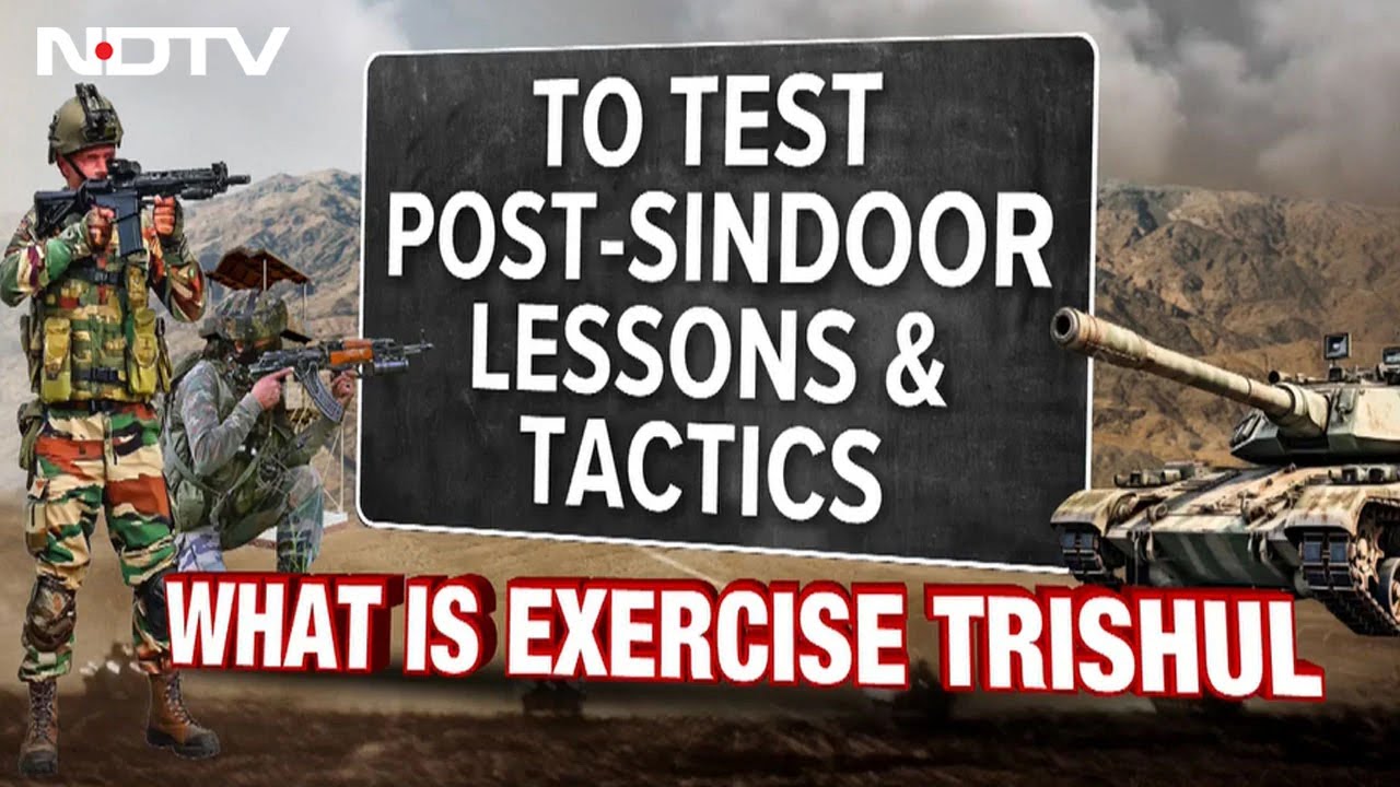 Exercise Trishul News | NDTV Accesses Videos Of India's 'Exercise ...