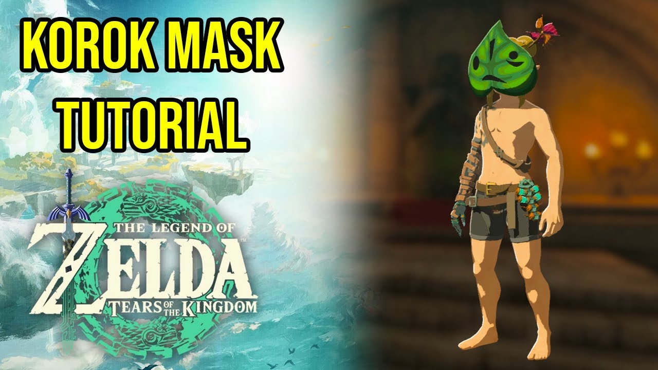 Como pegar Korok Mask no Zelda Tears of the Kingdom - YouTube