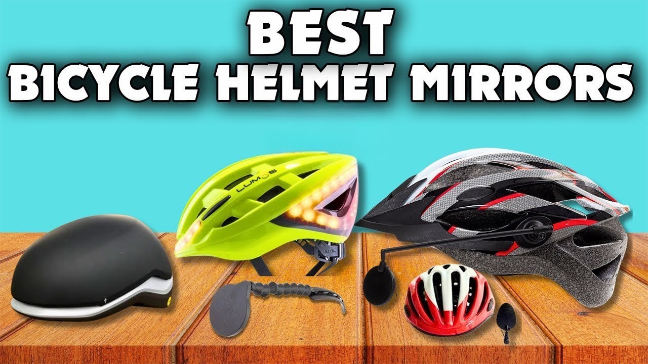 Top 5: Bicycle Helmet Mirrors For Cycling Safety - YouTube