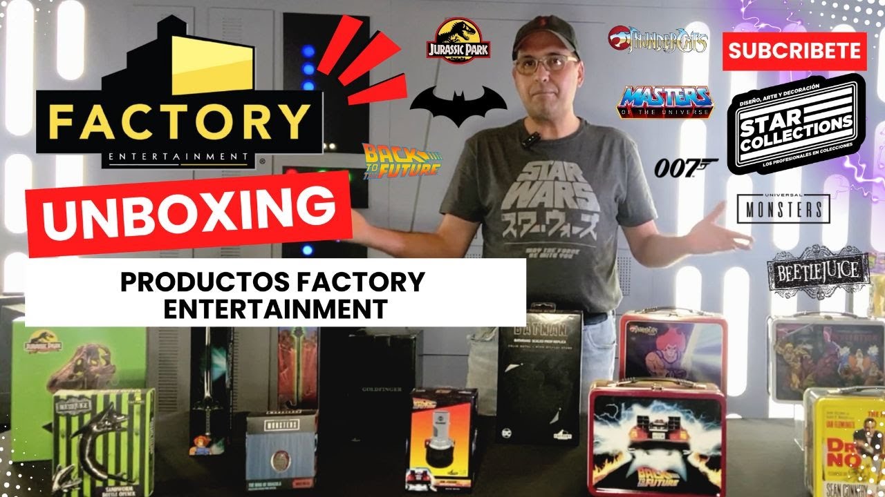 Unboxing Replicas a Escala / Factory Entertainment / Star Collections ...
