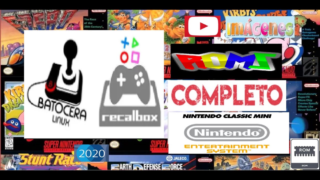 Pack Nintendo Mini Roms Batocera-Recalbox - Imagenes Videos Gamelist ...