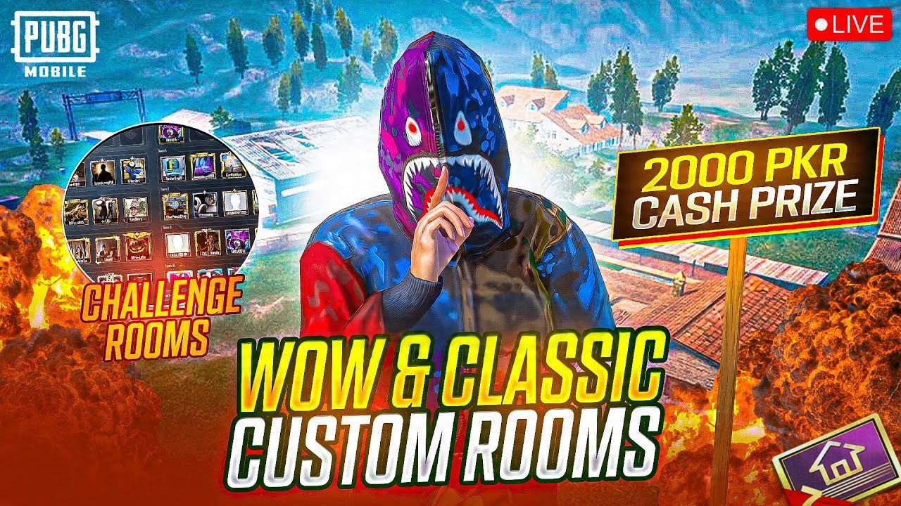 CUSTOM ROOM PUBG MOBILE LIVE | PUBG LIVE CUSTOM ROOMS | TOP UMAR GAMUNG ...
