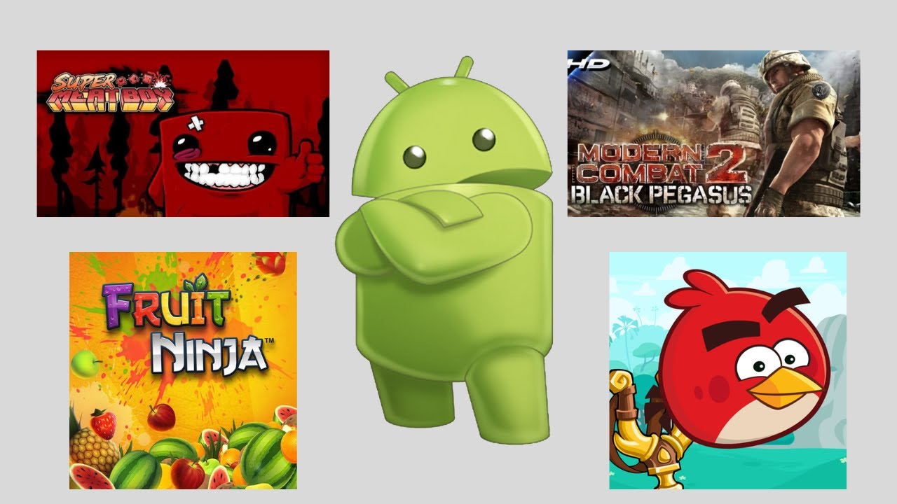 top 10 game android 2010 - YouTube