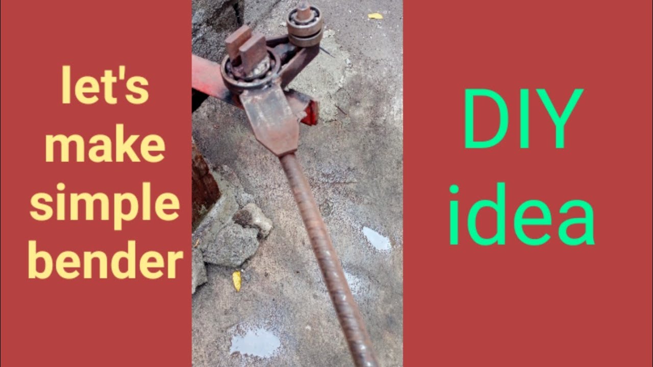 How to make and set up DIY bender#setupDIYbender#weldingprocess - YouTube