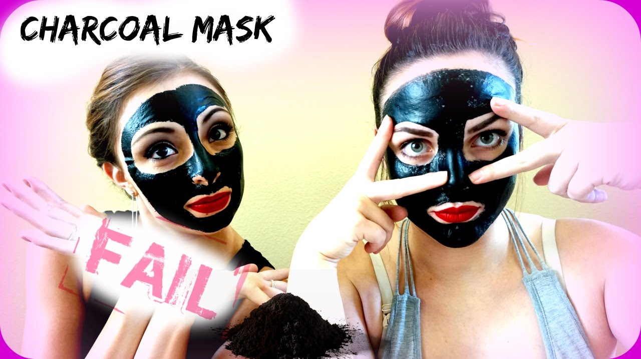 charcoal mask Fail - YouTube