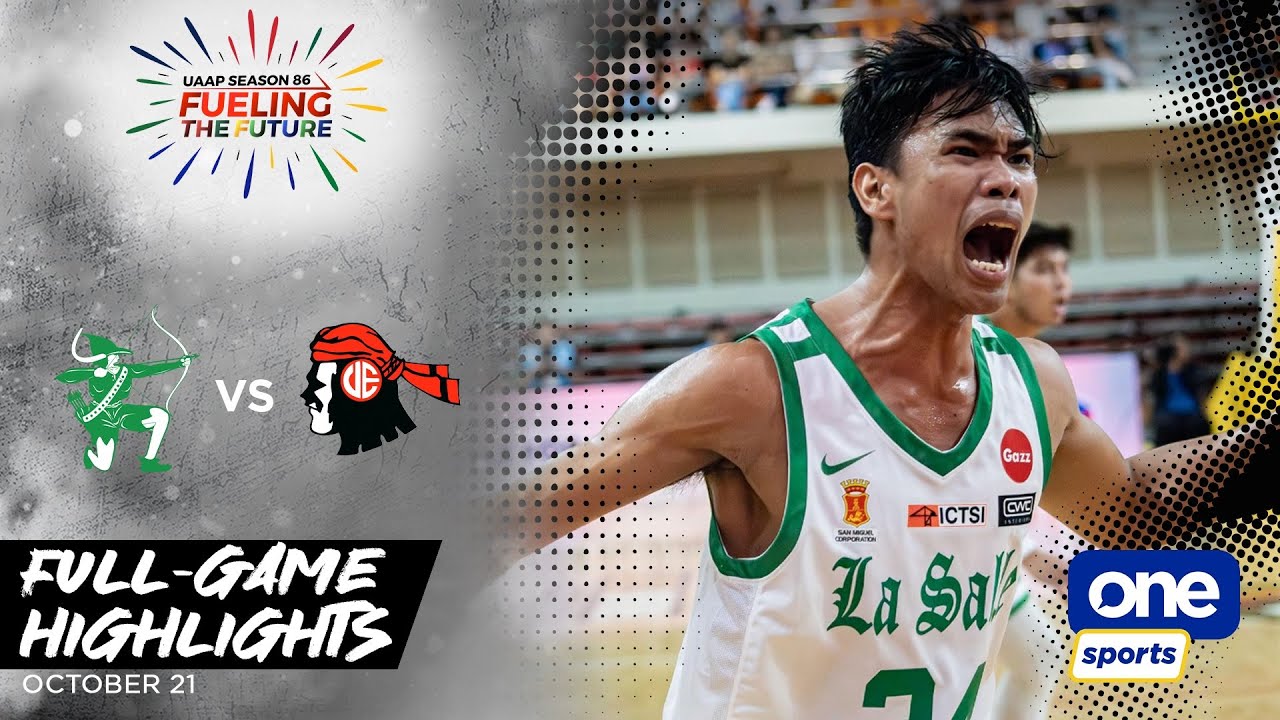 DLSU vs. UE round 1 highlights | UAAP Season 86 Men's Basketball - Oct ...