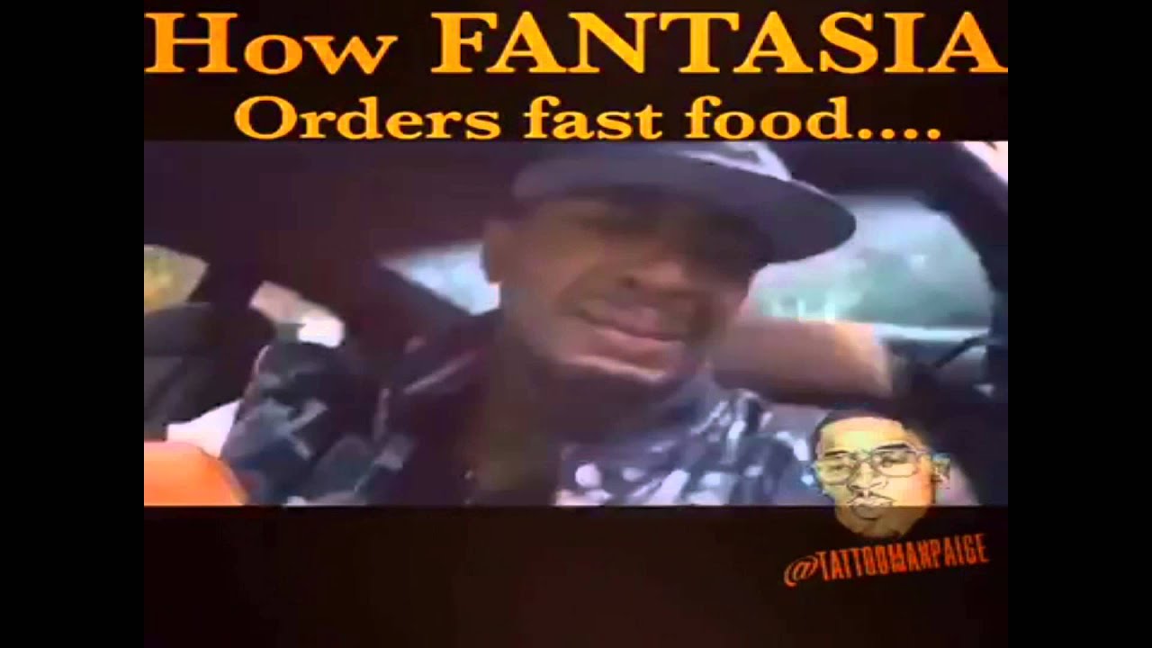 How Fantasia Order Fast Food - YouTube