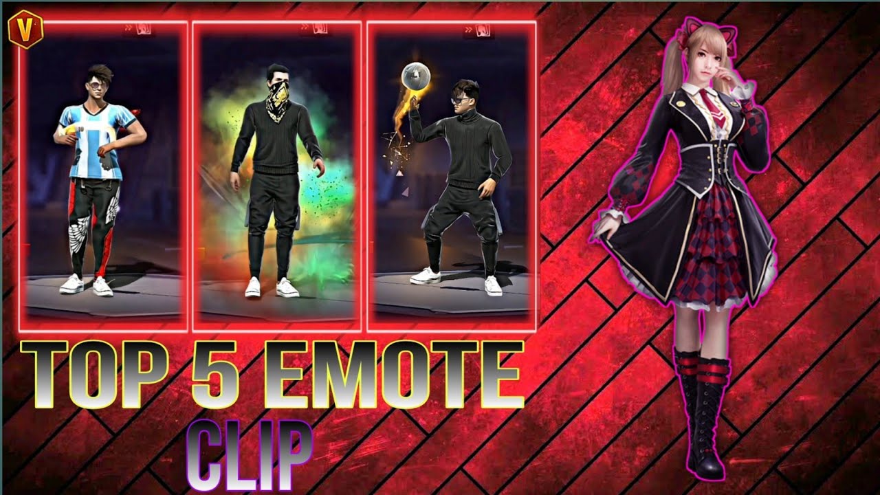 FREE FIRE EMOTE CLIP FOR EDITING|| CLIP ( G-DRIVE LINK )|| NO COPYRIGHT ...