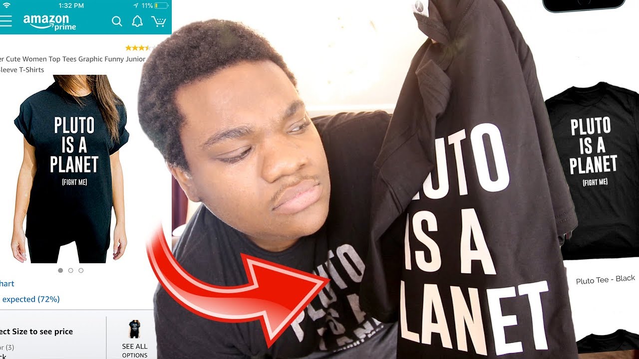 REVIEWING MY STOLEN FAKE MERCH *Scary* - YouTube