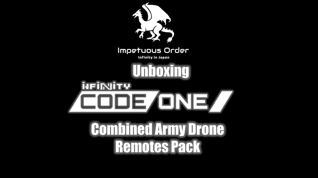 Unboxing Infnity CodeOne Combined Army Drone Remotes Pack - YouTube