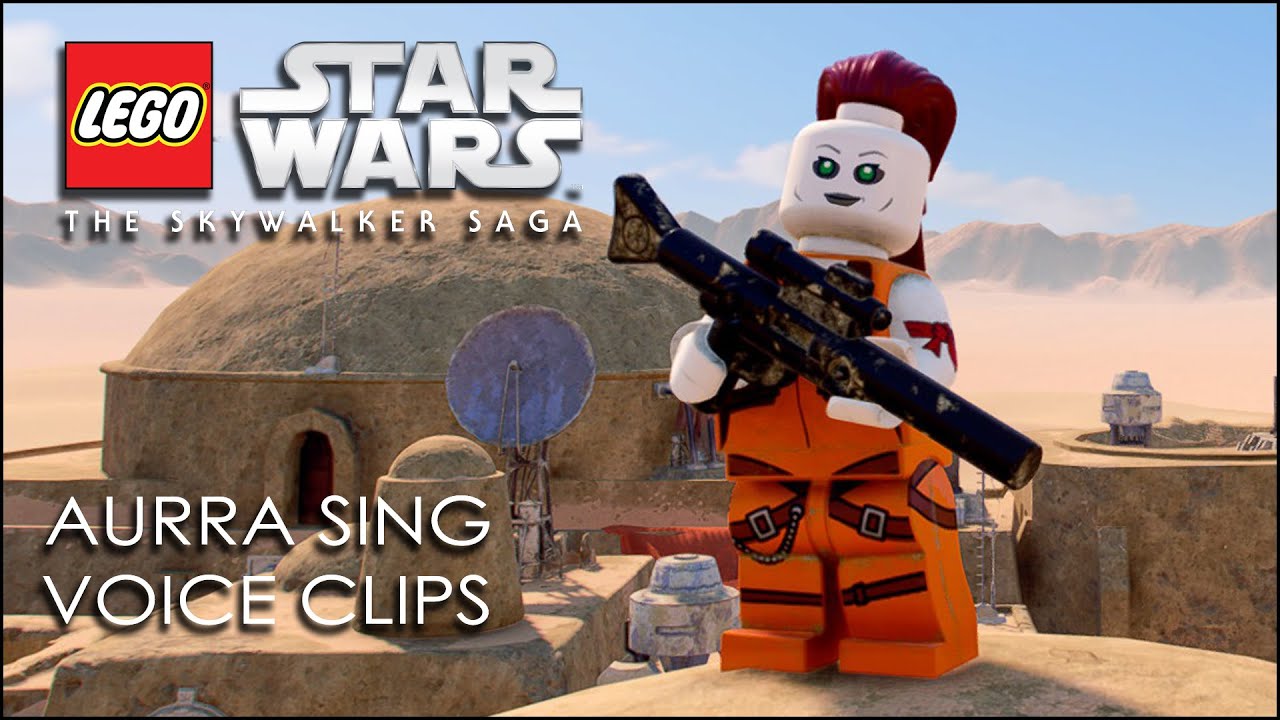LEGO Star Wars: The Skywalker Saga | Aurra Sing Voice Clips - YouTube