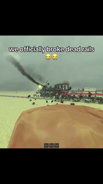 We Broke The Game 💀💀💀 (Dead Rails) #roblox #deadrails #funny #meme #glitch - YouTube