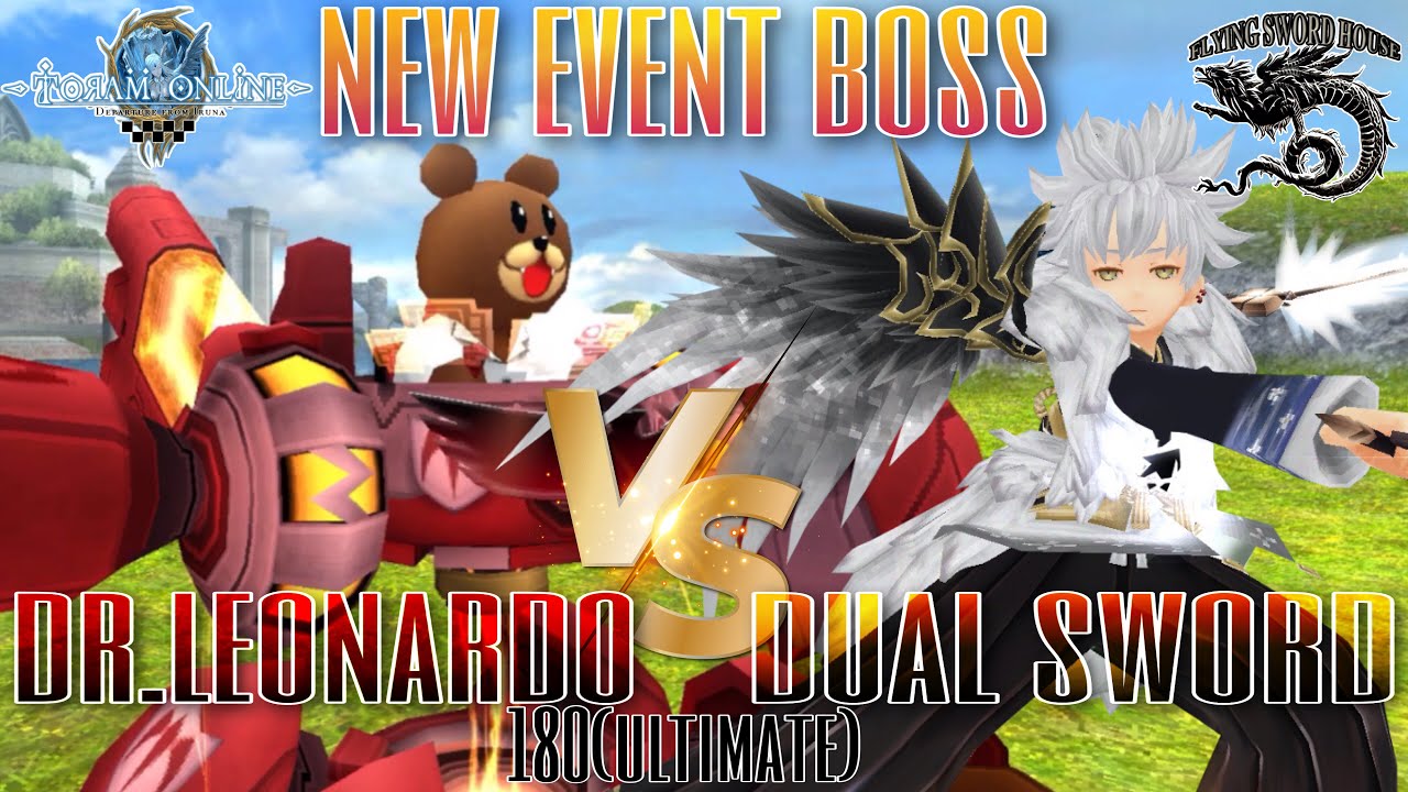 Dual Sword (solo) VS Dr.Leonardo 180 (Ultimate) - Toram Online - YouTube
