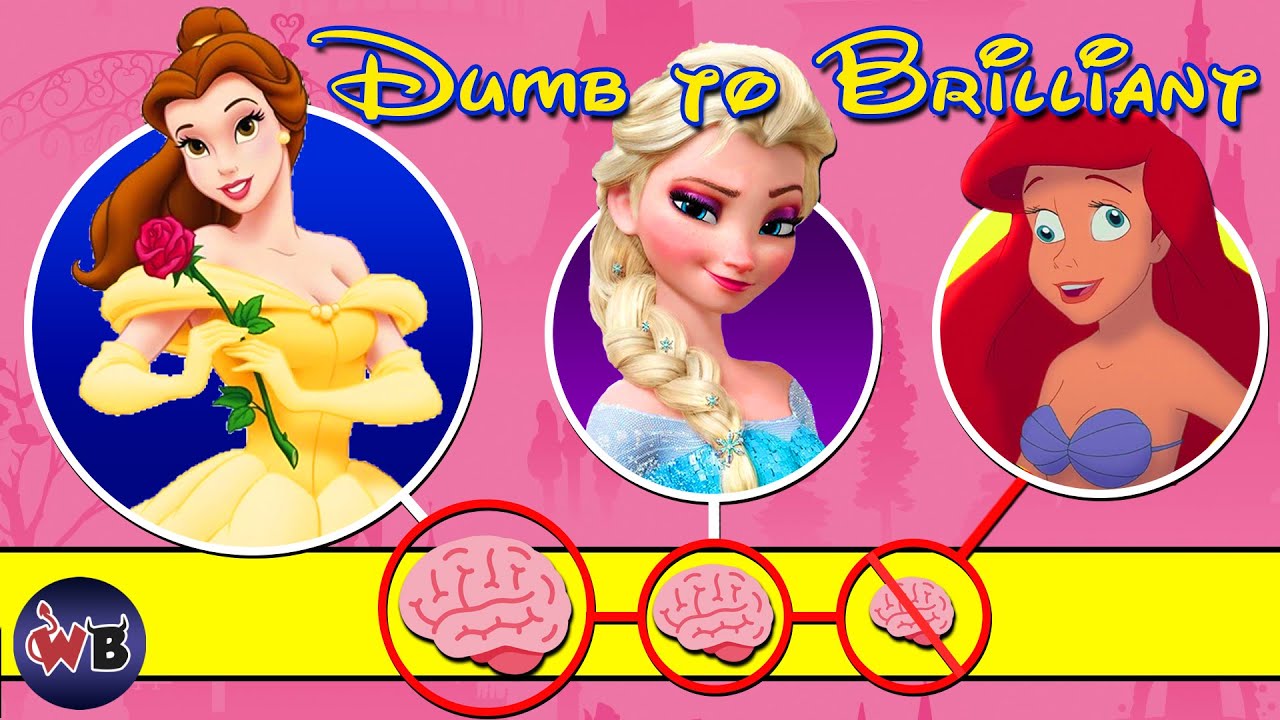 Disney Princesses: Dumb to Brilliant 🧠 - YouTube