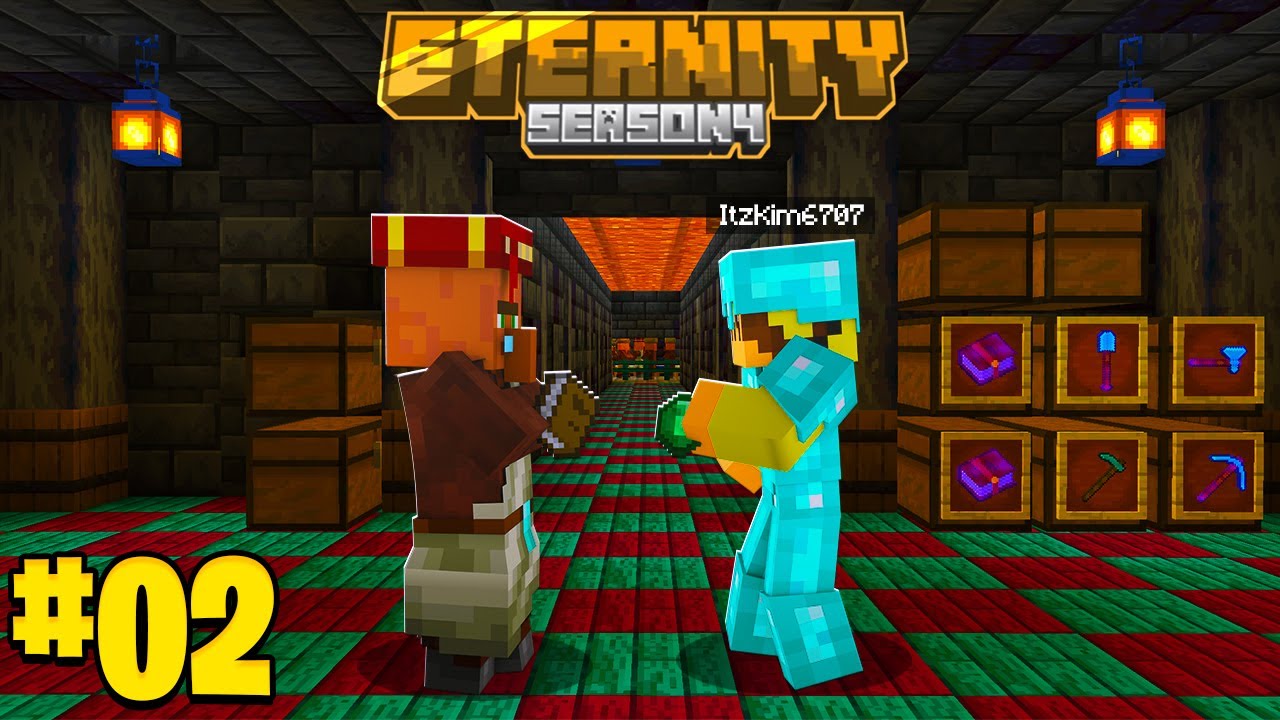 FACTORY OF BOOK|Eternity SMP S4 #02 - YouTube