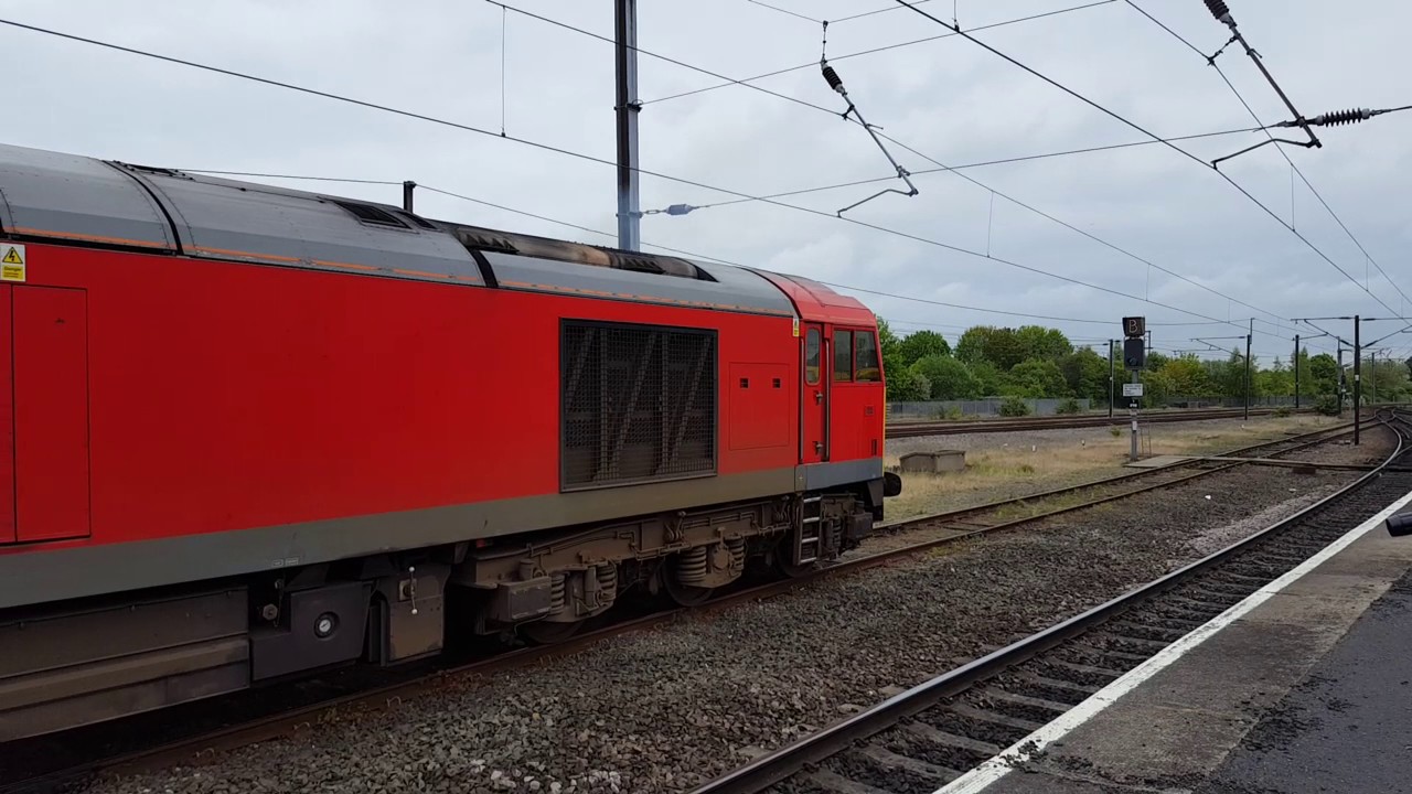 60100 working the 097N Darlington North JN to Tees.NY - YouTube