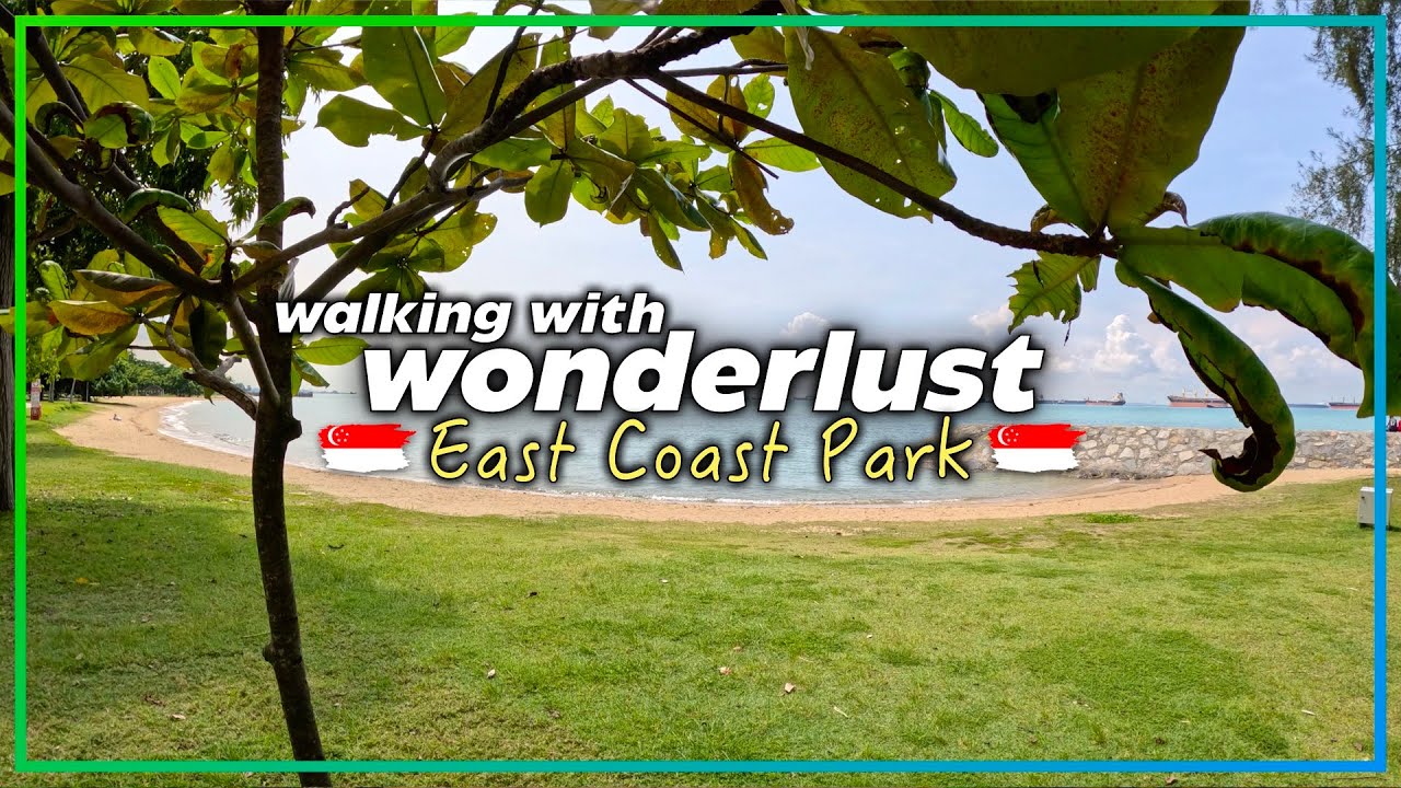 SUNNY DAY AT EAST COAST PARK - CLEAR WATER AND BLUE SKY // WALKING TOUR ...