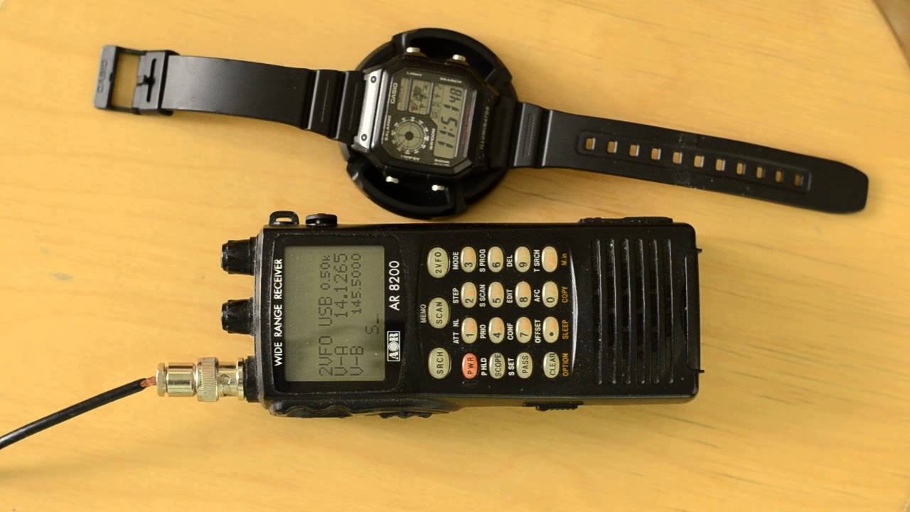 Mini-whip antenna on 20m - YouTube