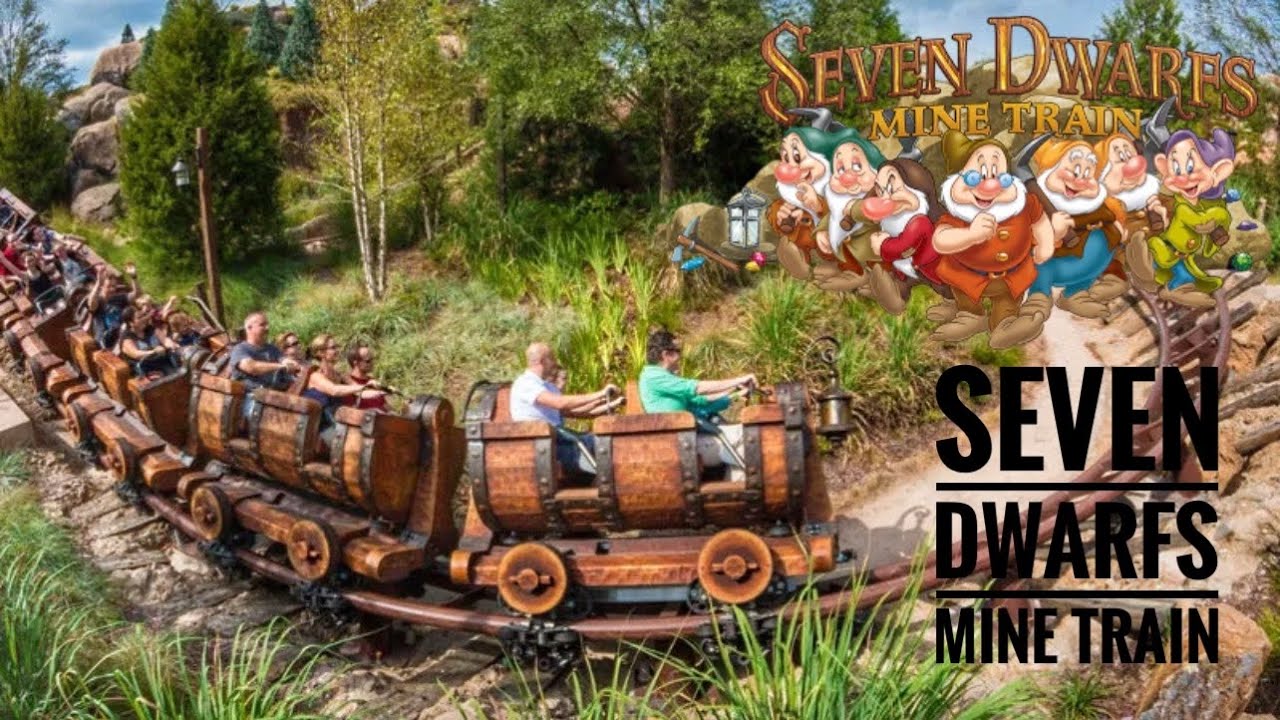 New Seven Dwarfs Mine Train Disney World 4K - YouTube