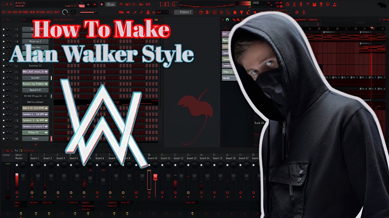 “How To Make Alan Walker Style Song In [FL Studio] 2025 | Free FLP ...