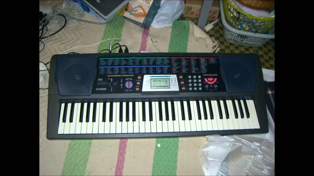 Casio CTK-501:ナイト・オブ・ナイツ ピアノ - YouTube