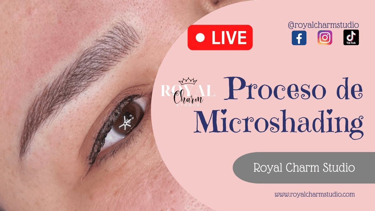 Microshading (microblading + shading) Proceso - YouTube
