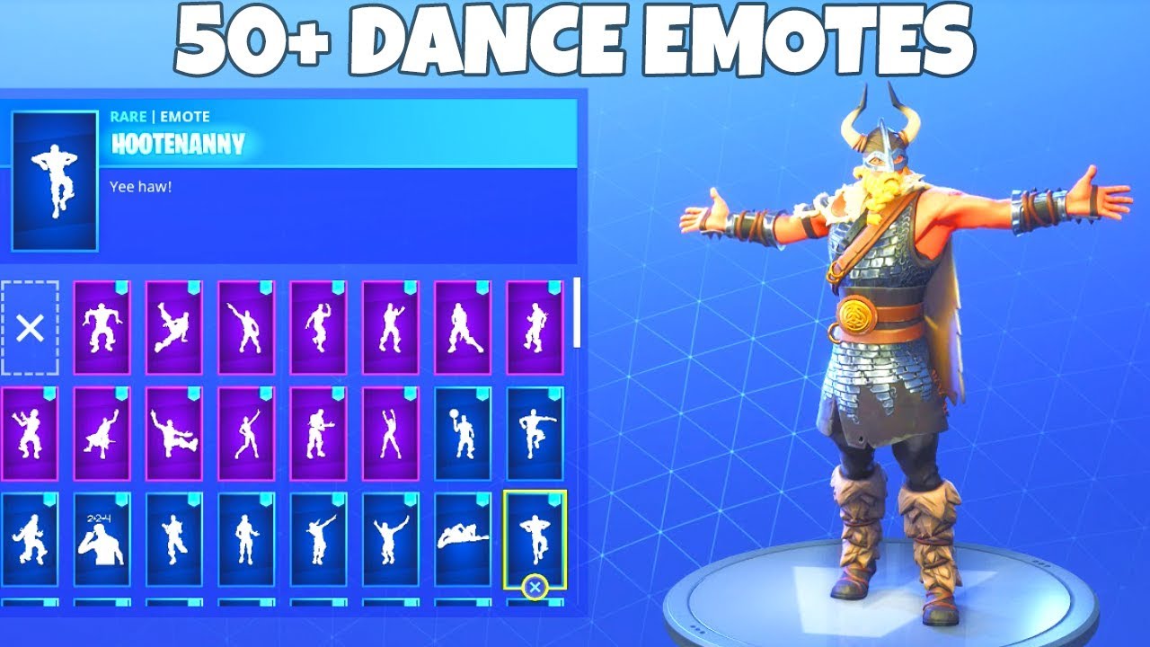 NEW! VIKING (MAGNUS) SKIN WITH 50+ DANCE EMOTES! Fortnite Battle Royale ...