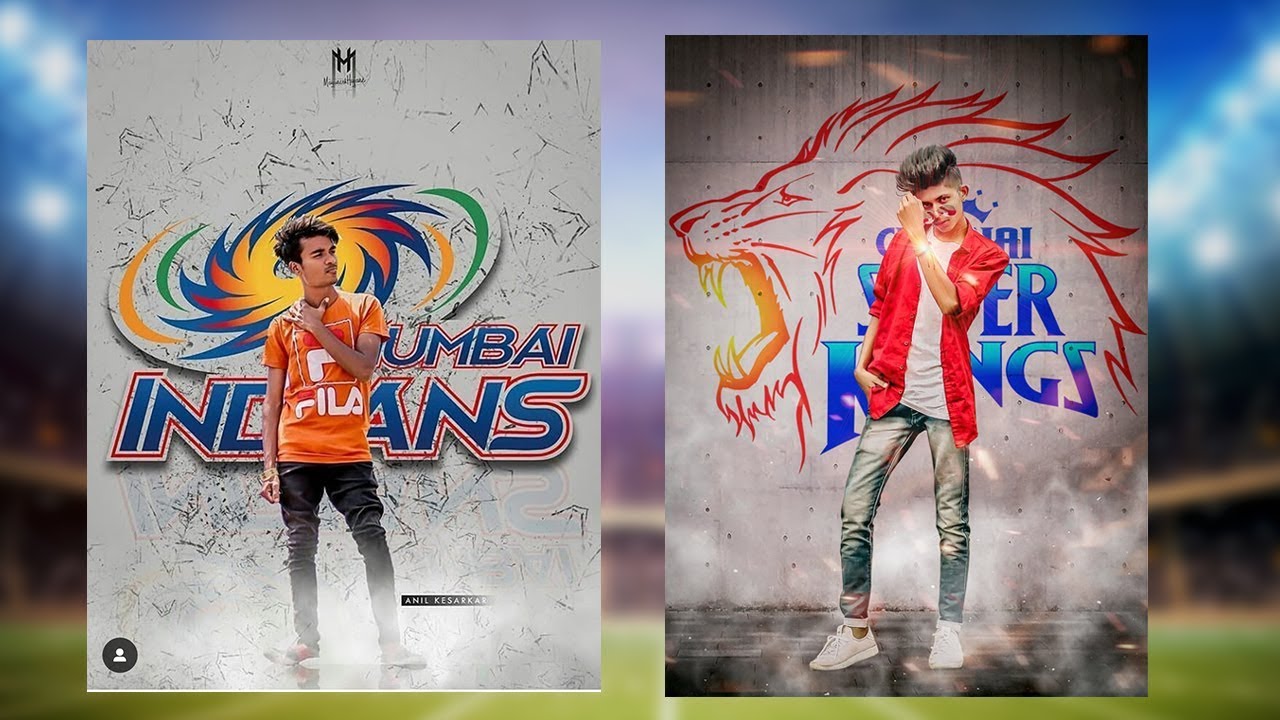 Ipl Special Edit | Photoshop Best Photo Editing Tutorial 2019 - YouTube