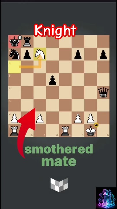 Smothered mate #chess #checkmate - YouTube
