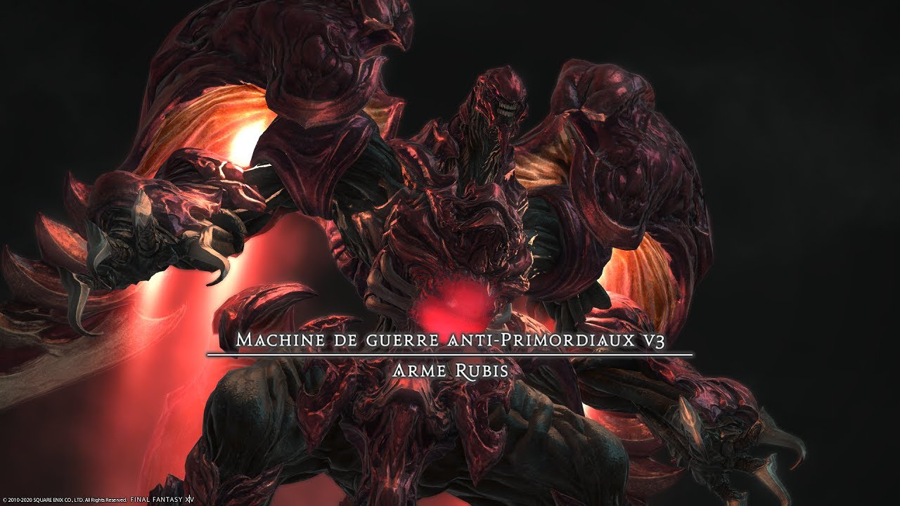FFXIV Ruby Weapon Extreme Part 2 - YouTube