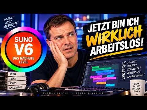 SUNO V6 – Jetzt bin ich WIRKLICH arbeitslos!