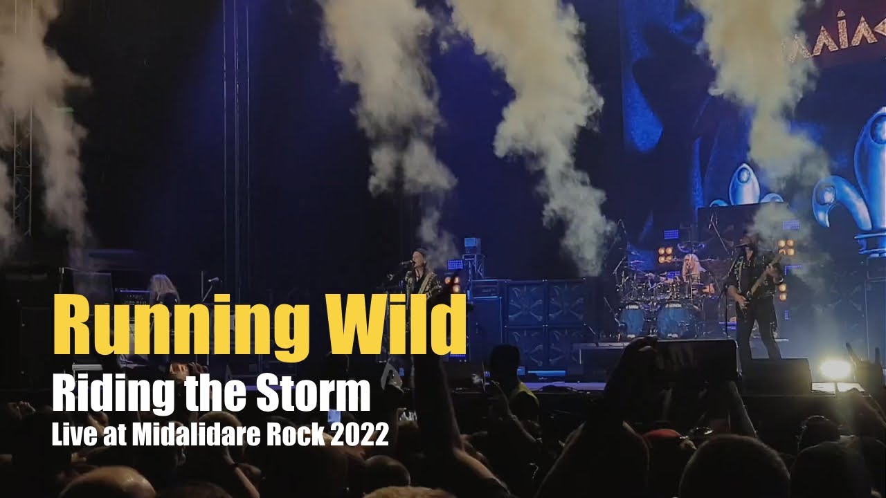 Running Wild "Riding the Storm" Live at Midalidare Rock 2022 - YouTube
