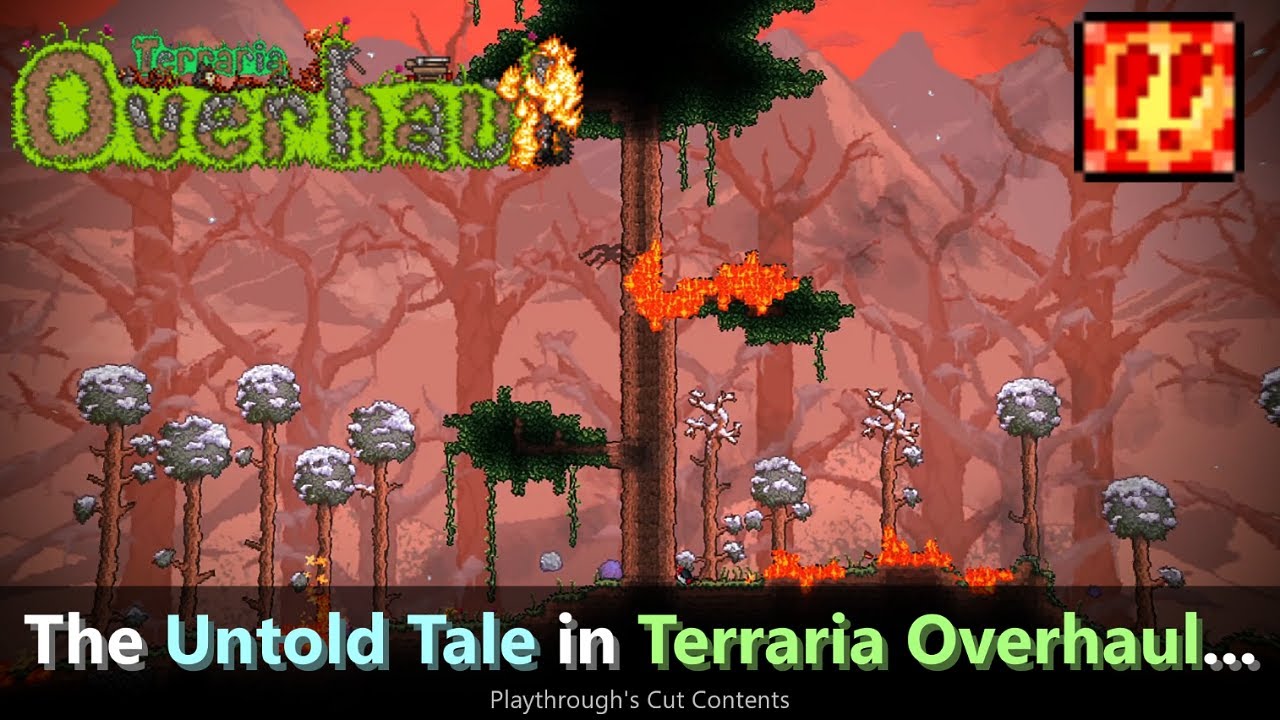 Terraria Overhaul + Underworld = Underhaul..? ─ Playing with Terraria Overhaul's Madness #EX ...