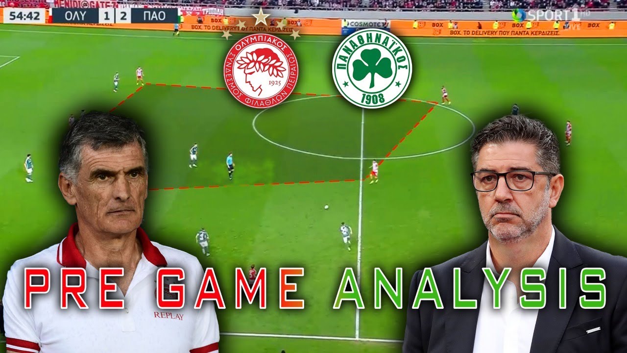 LIVE | Ολυμπιακός - Παναθηναϊκός: Pre Game Analysis - YouTube