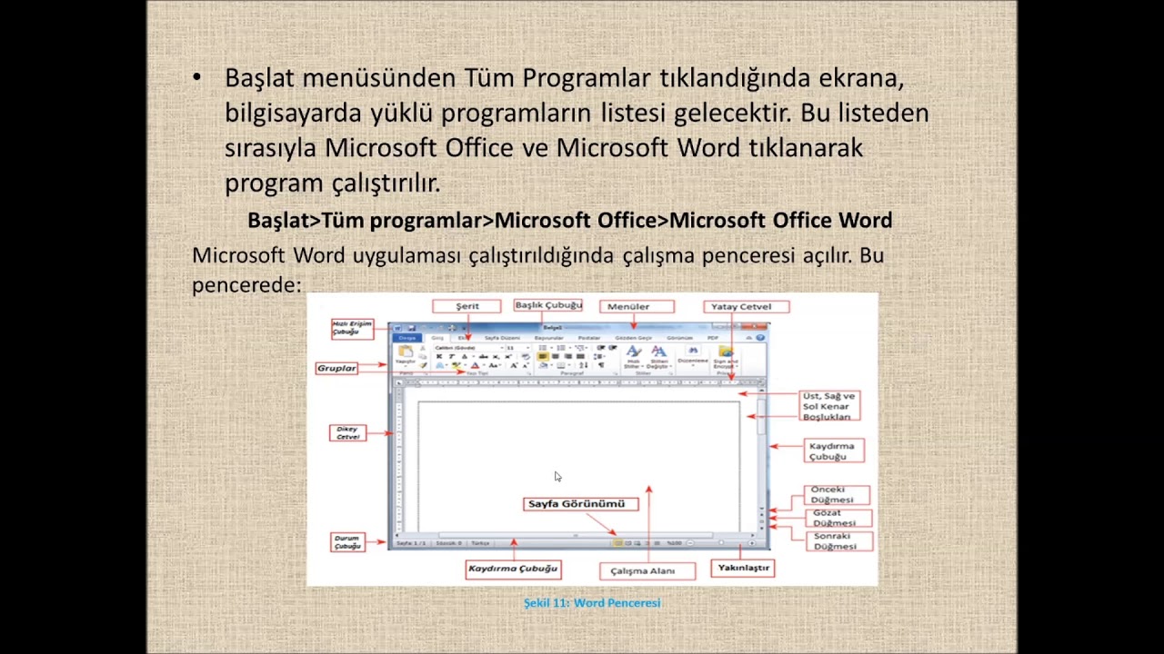 Ofis Programları Ders #1 - YouTube