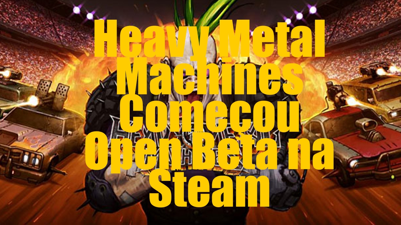 Heavy Metal Machines Começou Open Beta na Steam - YouTube
