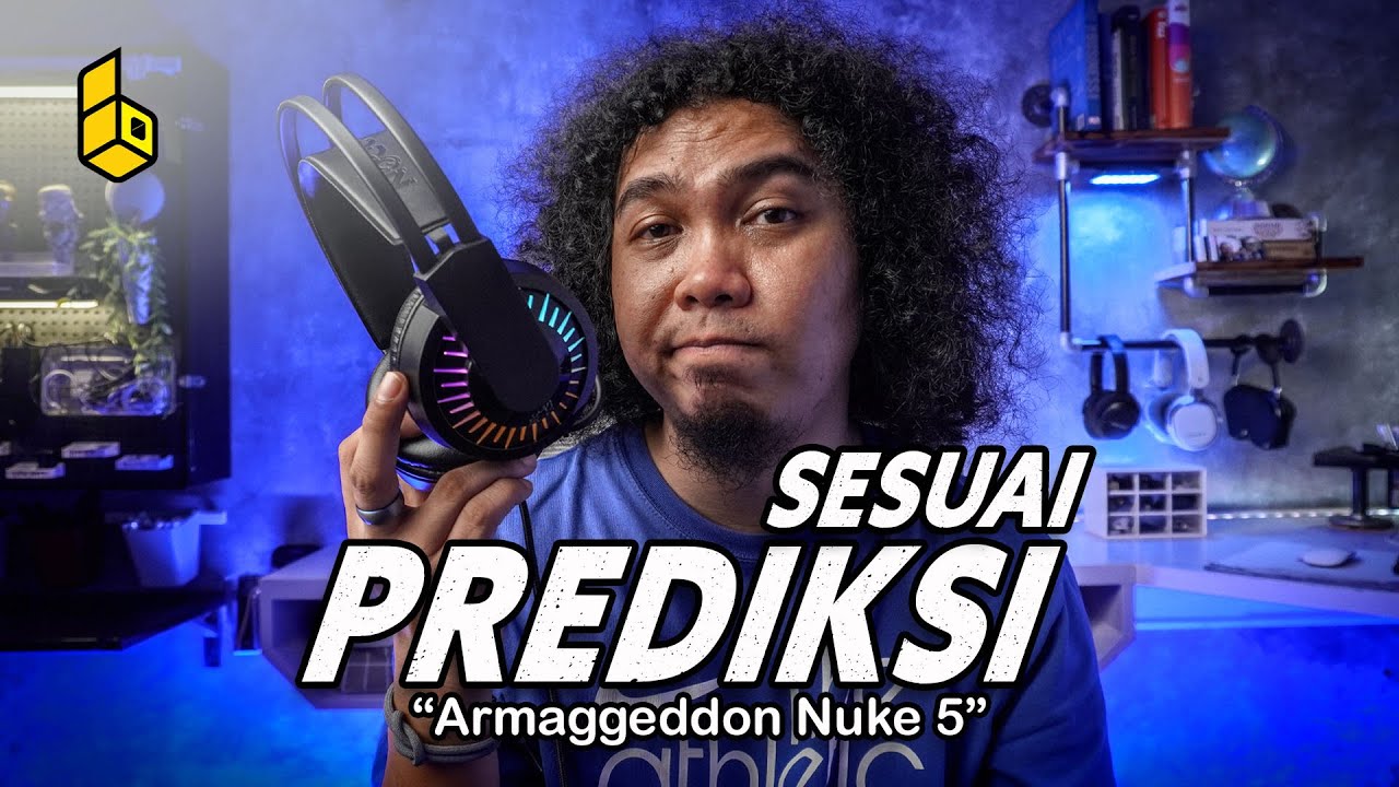 Review Armaggeddon Nuke 5! Headset Gaming 200ribuan Dengan Fitur 7.1 ...