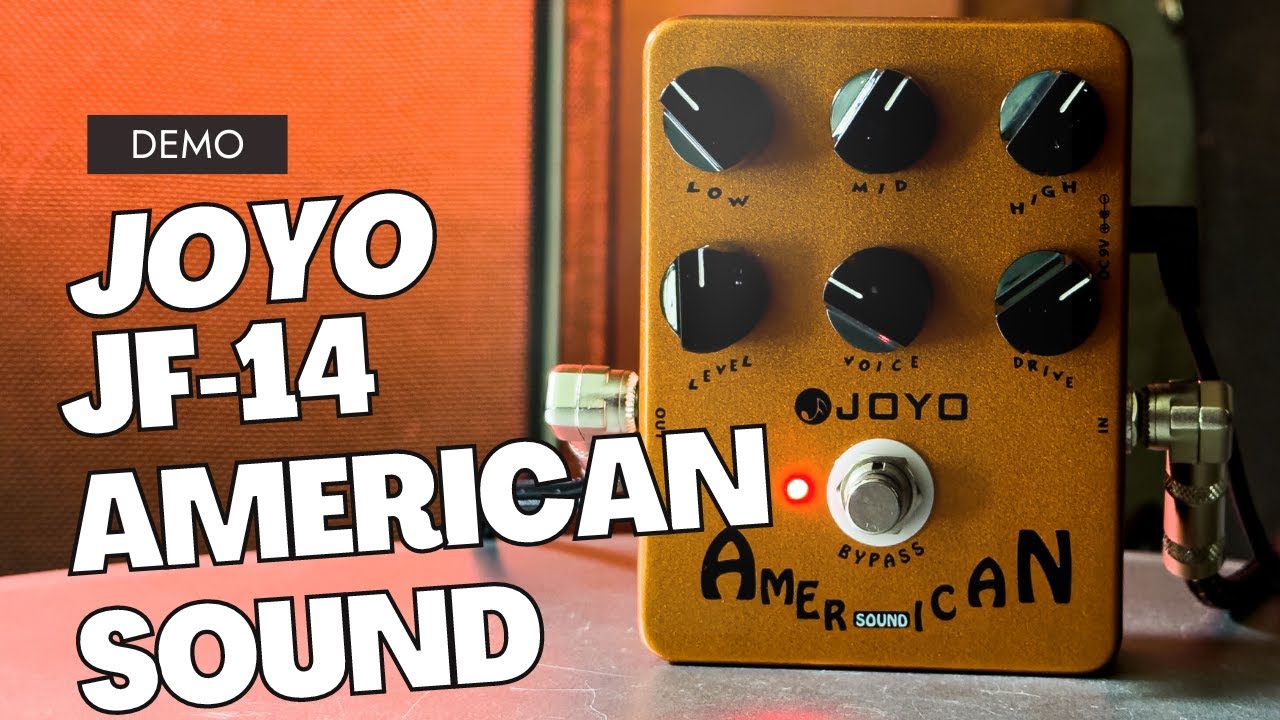 Joyo JF-14 American Sound pedal demo - YouTube