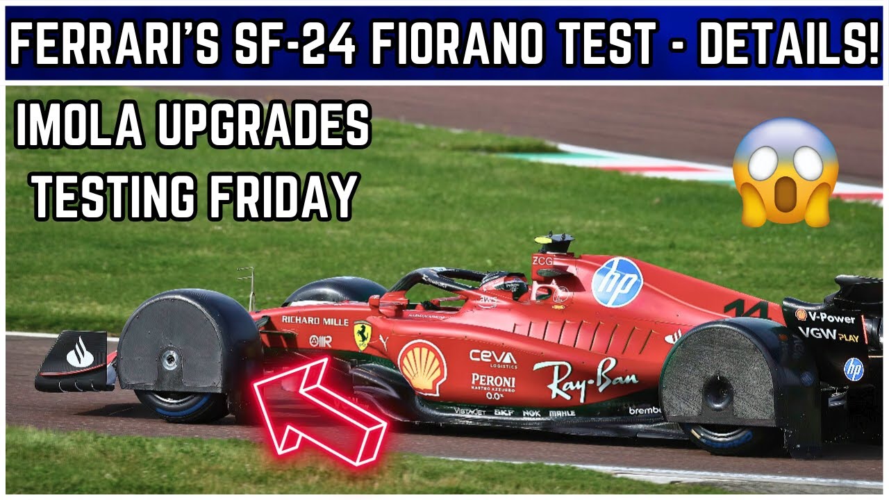 Ferrari Tests FIA's New Spray Guards Ahead of SF-24 updates at Fiorano ...