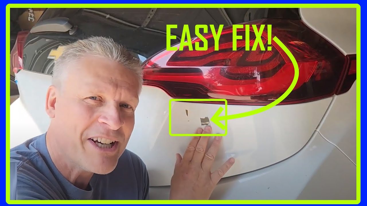 STEP BY STEP: Fix A Large Paint Chip or Scratch In Your Cars Paint ...