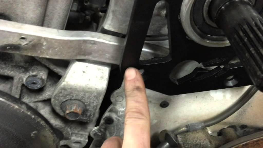 OSP jack shaft support updated install video 11-7-14 - YouTube
