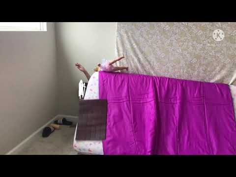 Baby doll falling off bed gas gas gas meme