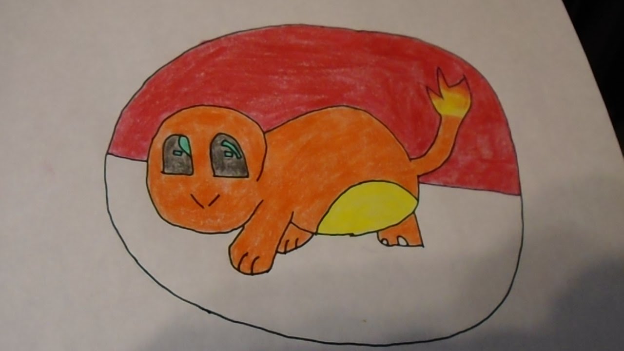 Charmander Pokeball By Kirkchanelle