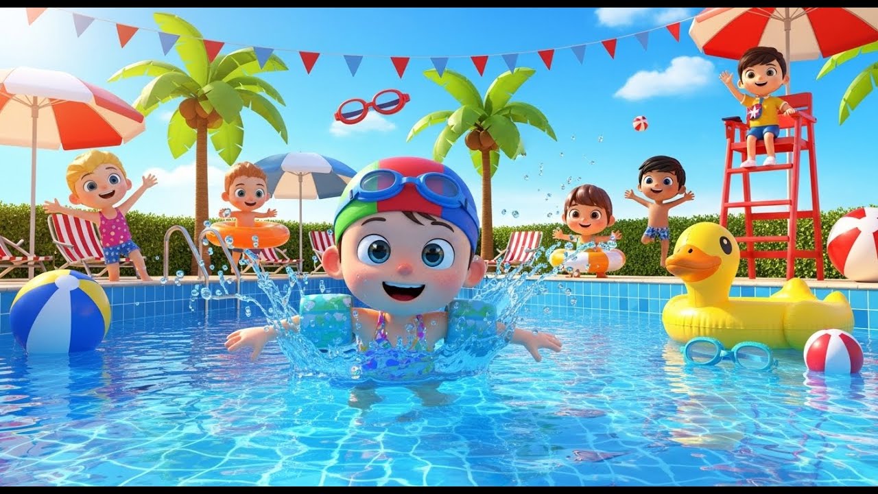The Swimming Song – Fun Nursery Rhyme for Kids - YouTube